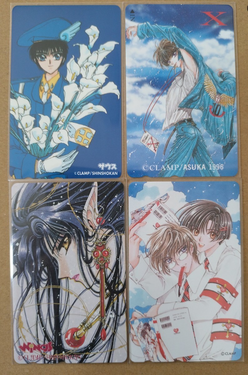 Yahoo!オークション - CLAMP テレホンカード