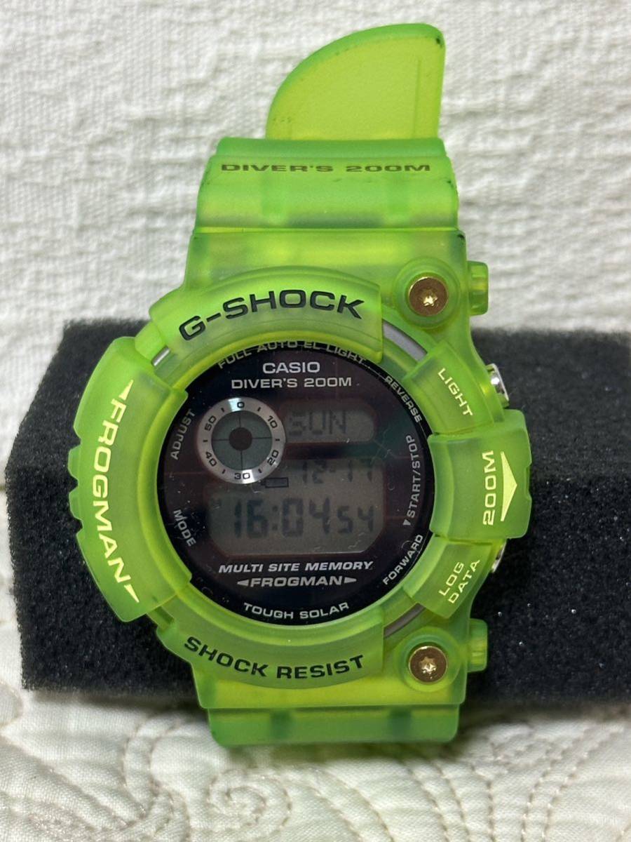 Yahoo オークション 1円〜 Casio カシオ G Shock フロッグマン Gw 20