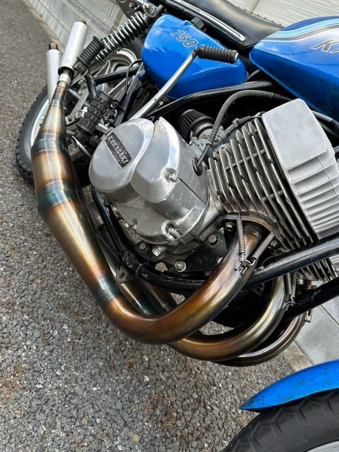 Yahoo!オークション - 750SS H2 ゼンシン 爆竹チャンバー クリア仕様