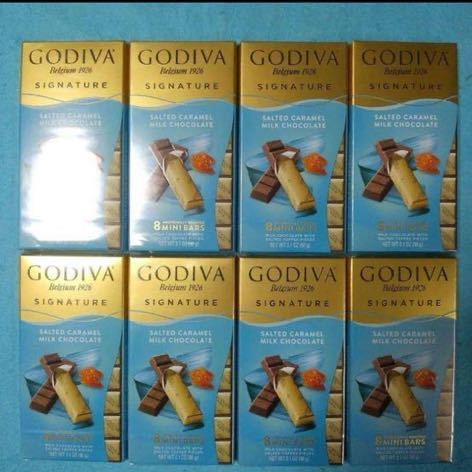 GODIVA 塩キャラメル8箱 ゴディバ シグネチャー ミニバー(チョコレート)｜売買されたオークション情報、yahooの商品情報をアーカイブ公開 - オークファン（aucfan.com）