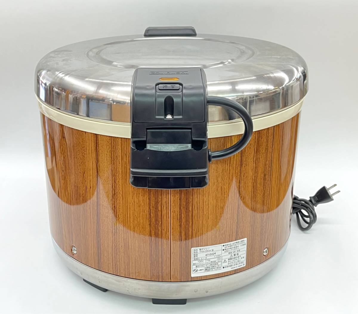 Yahoo!オークション - 象印 保温ジャー業務用 THA-C60A 動作確認済み ...