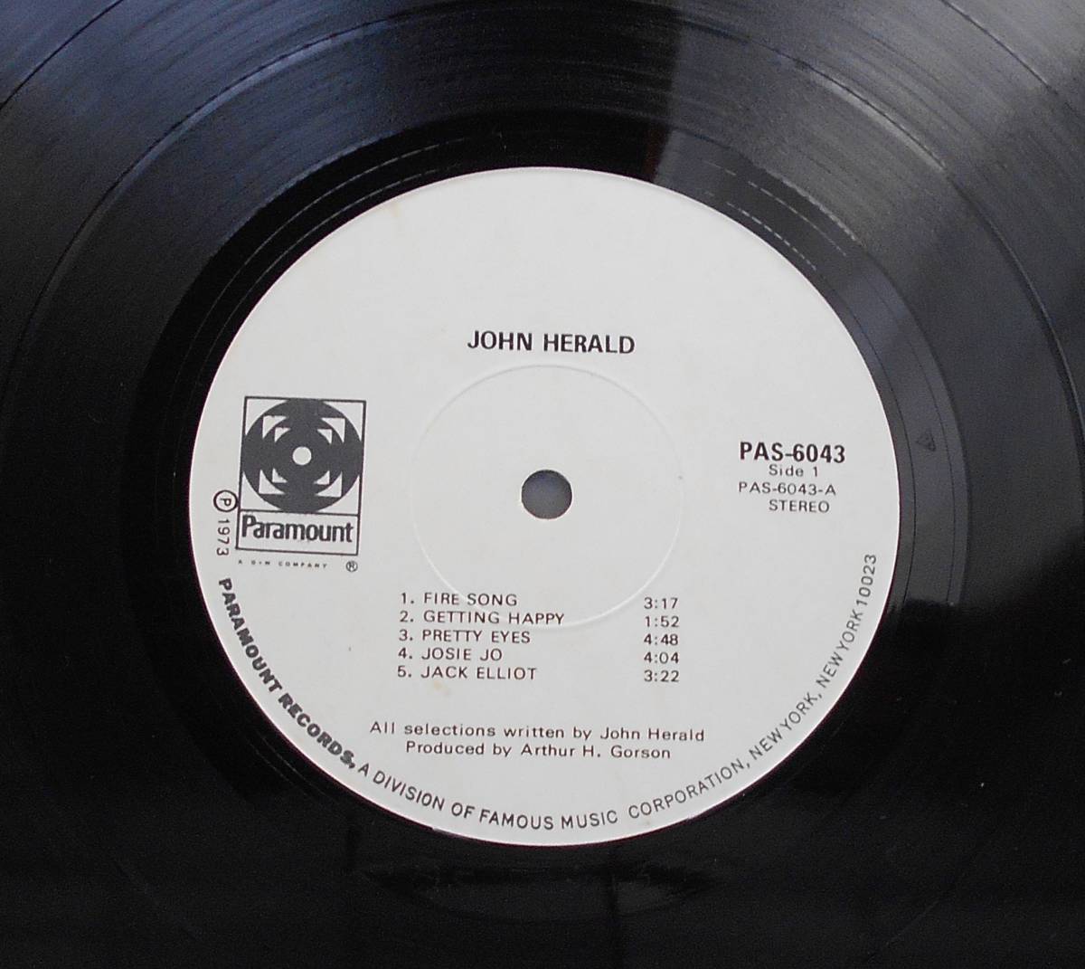 Yahoo!オークション - US盤LP「John Herald」ジョン・ヘラルド（Paramo...