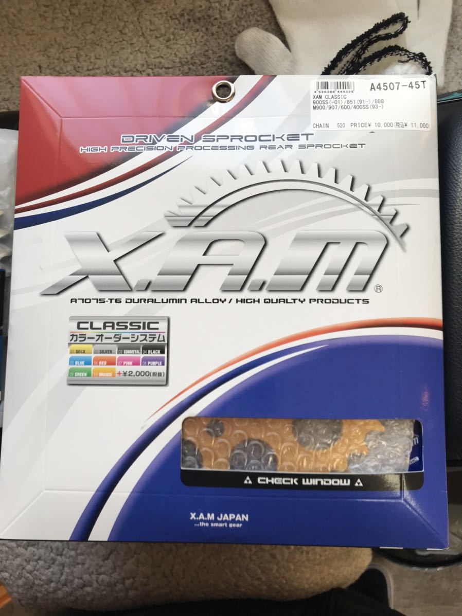 Yahoo!オークション - A4507-45 ザム XAM リア スプロケット クラシッ...