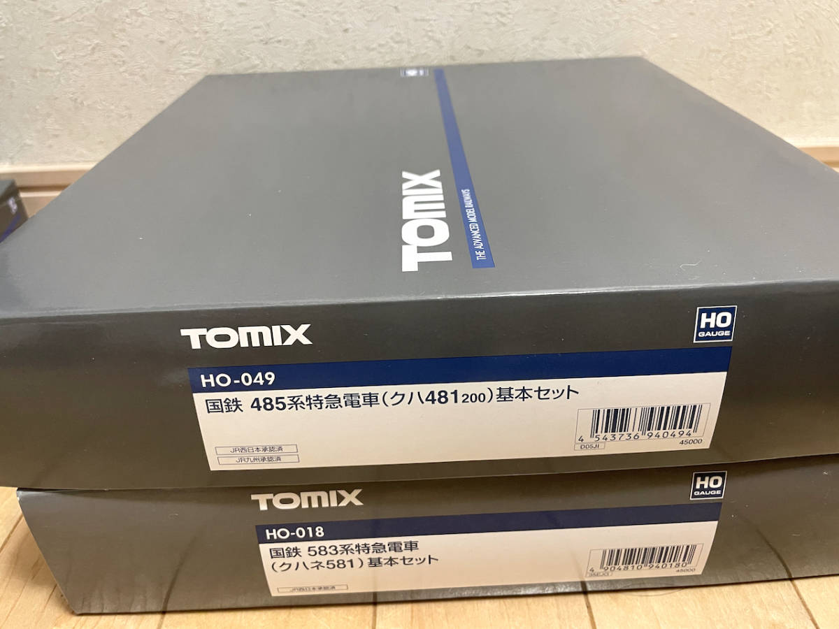 Yahoo!オークション - 空箱 TOMIX HO 485系 (クハ481-200) 581系 (クハ...