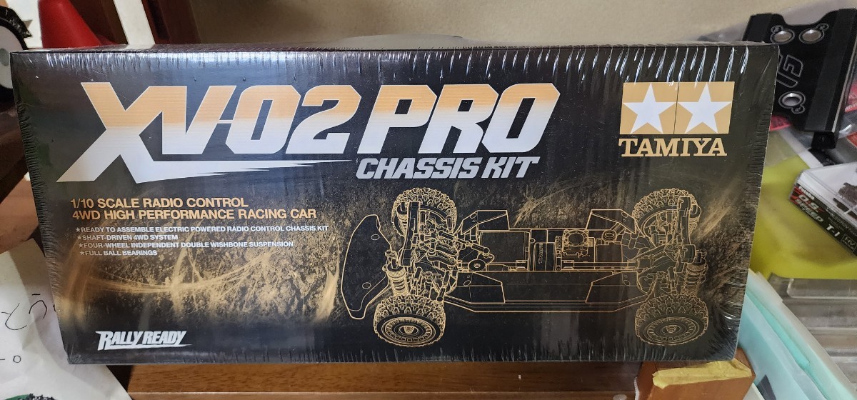Yahoo!オークション - タミヤ XV02 PRO シャーシ キット 未開封オプシ...