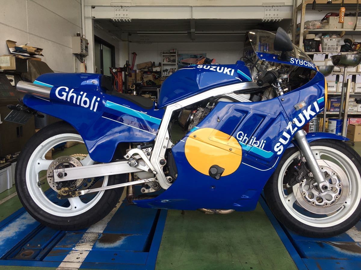 Yahoo!オークション - GSX-R750 GR71 1987年 カスタム車