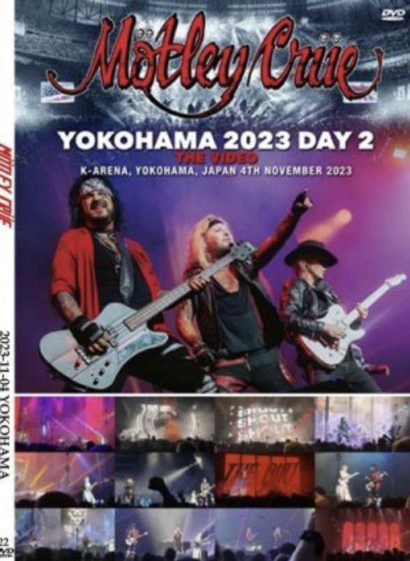 Yahoo!オークション - 【DVD】MOTLEY CRUE K-ARENA Yokohama 2023 DAY2