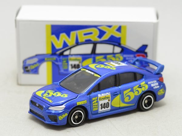Yahoo!オークション - カーラ特注 スバル WRX STI 555 ＃140 絶版トミ...