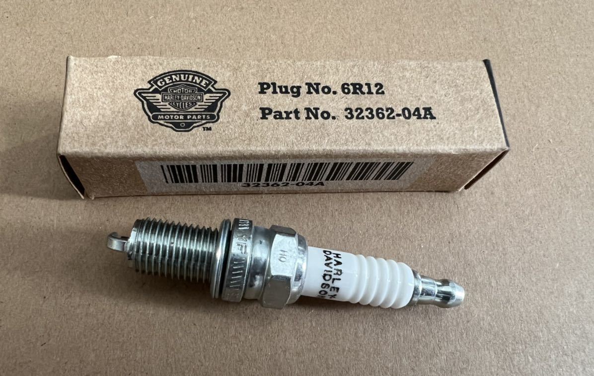 Yahoo!オークション - 32362-04A ハーレー純正 6R12スパークプラグ 1...
