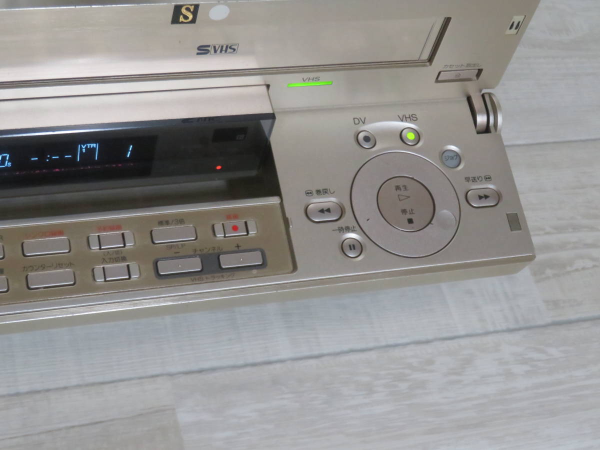 Yahoo オークション Sony ソニー Wv Dr9 Minidvands Vhs ダブルビデオ