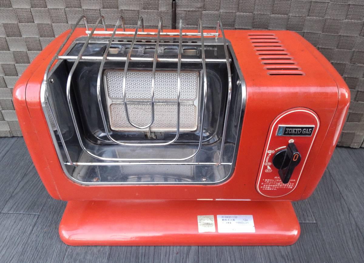 Yahoo!オークション - 昭和 レトロ リンナイ ガスストーブ 都市ガス用 ...