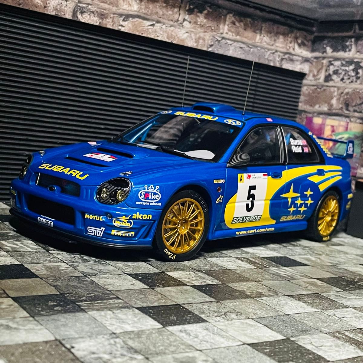カスタム品 1/18 AUTOart スバル インプレッサ WRC 2001|Yahoo カスタム品 1/18 AUTOart スバル インプレッサ WRC 2001|Yahoo