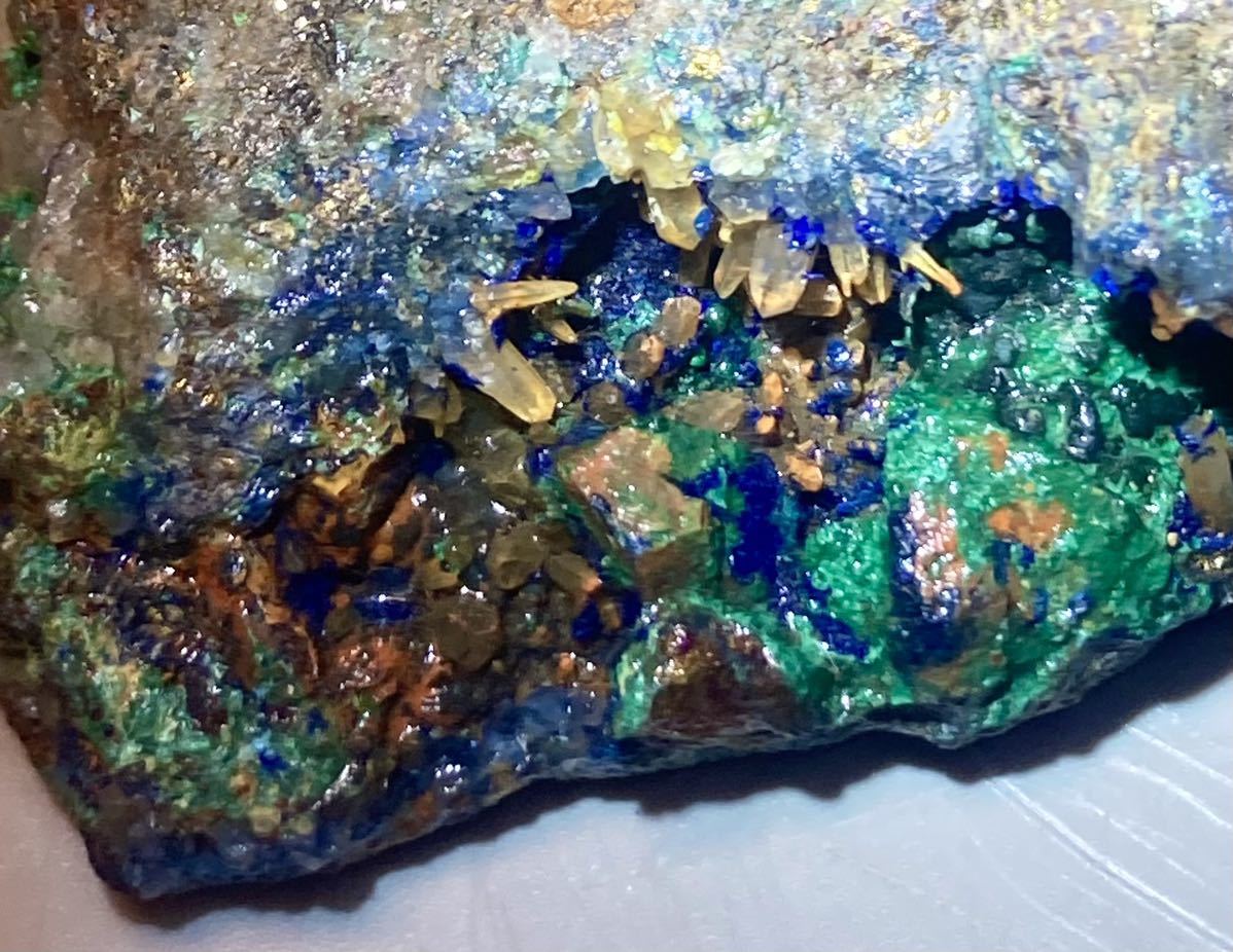 Yahoo!オークション - インドネシア ジャワ島産天然アズラマラカイト原...