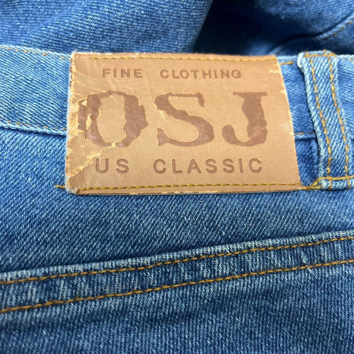 Yahoo!オークション - OSJ US CLASSIC デニムパンツ ジーパン ウエスト...