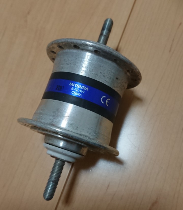 Yahoo!オークション - MITSUBA ハブダイナモ 6V-2.4W