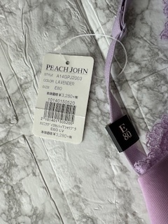 Yahoo!オークション - 新品タグ付き ピーチジョン ブラ E80 No.37