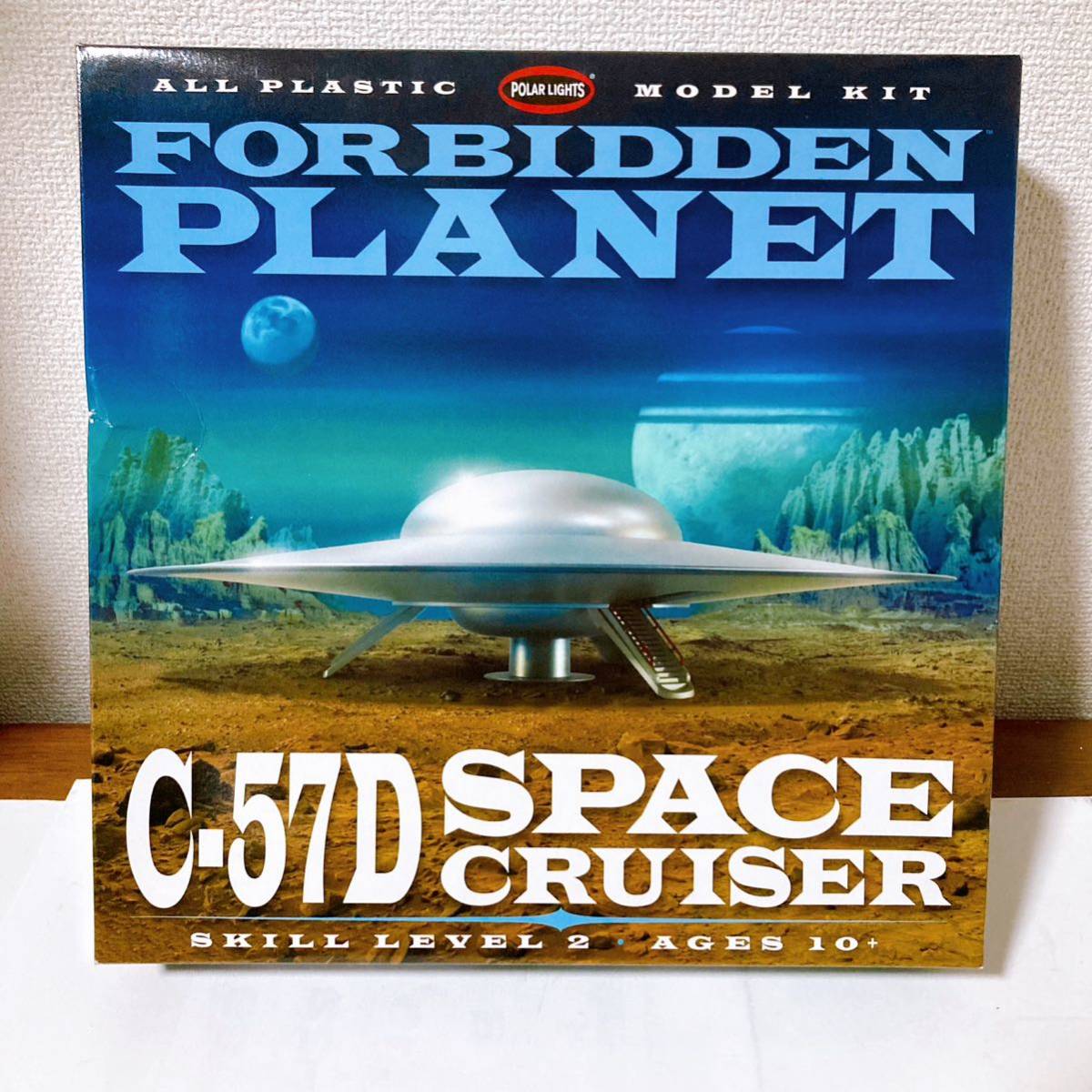 Yahoo!オークション - POLAR LIGHTS FOR BIDDEN PLANET C-57D SPEACE C...