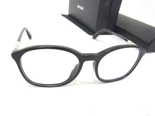 Yahoo!オークション - 1円 極美品 PRADA プラダ VPR 190-A 5017 1AB-10...