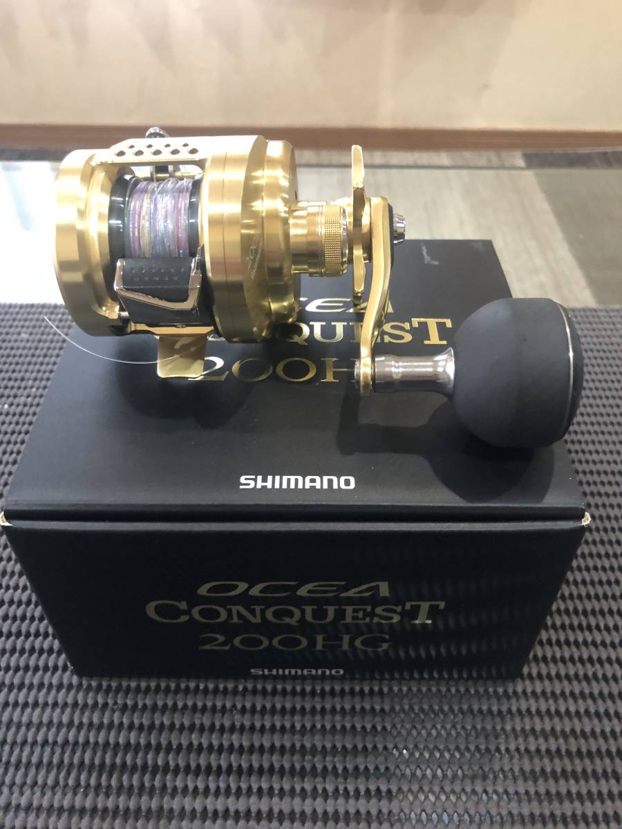 Yahoo!オークション - SIMANO 14オシアコンクエスト200HG 中古品