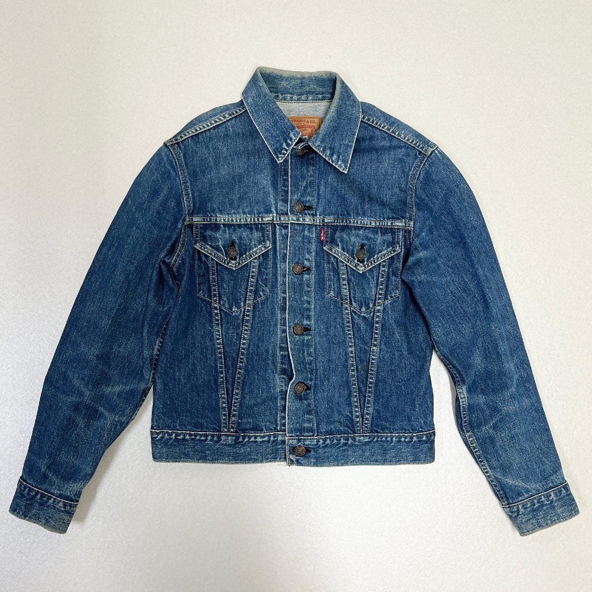 90s Levi’s リーバイス Gジャン デニムジャケット 3rd復刻 71557-0214 刻印J02 ビッグE 日本製 サイズ38 ブルー系 メンズ 0.81kg(ジージャン)｜売買され ...