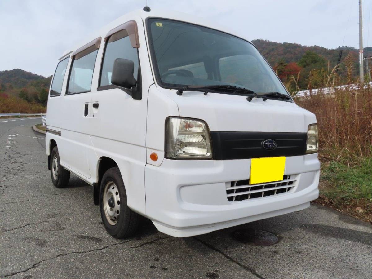 機関好調 車検付R7.7迄 平成18年 GBD-TV1 サンバー VB 5MT 7.9万キロ ホワイト 広島県より(サンバーバン)｜売買されたオークション情報、yahooの商品情報をアーカイブ ...