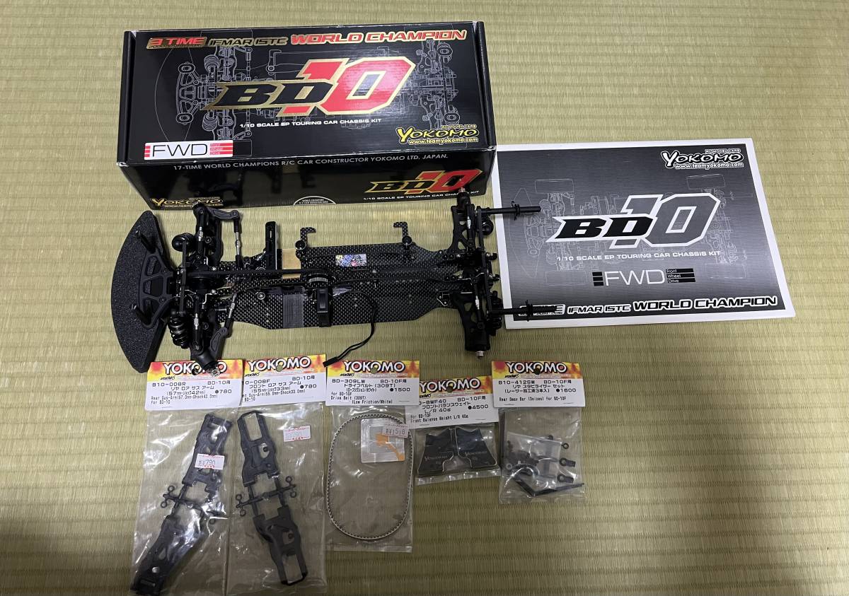 Yahoo!オークション - ヨコモ BD10 FWD 中古 新品オプション ボディー...