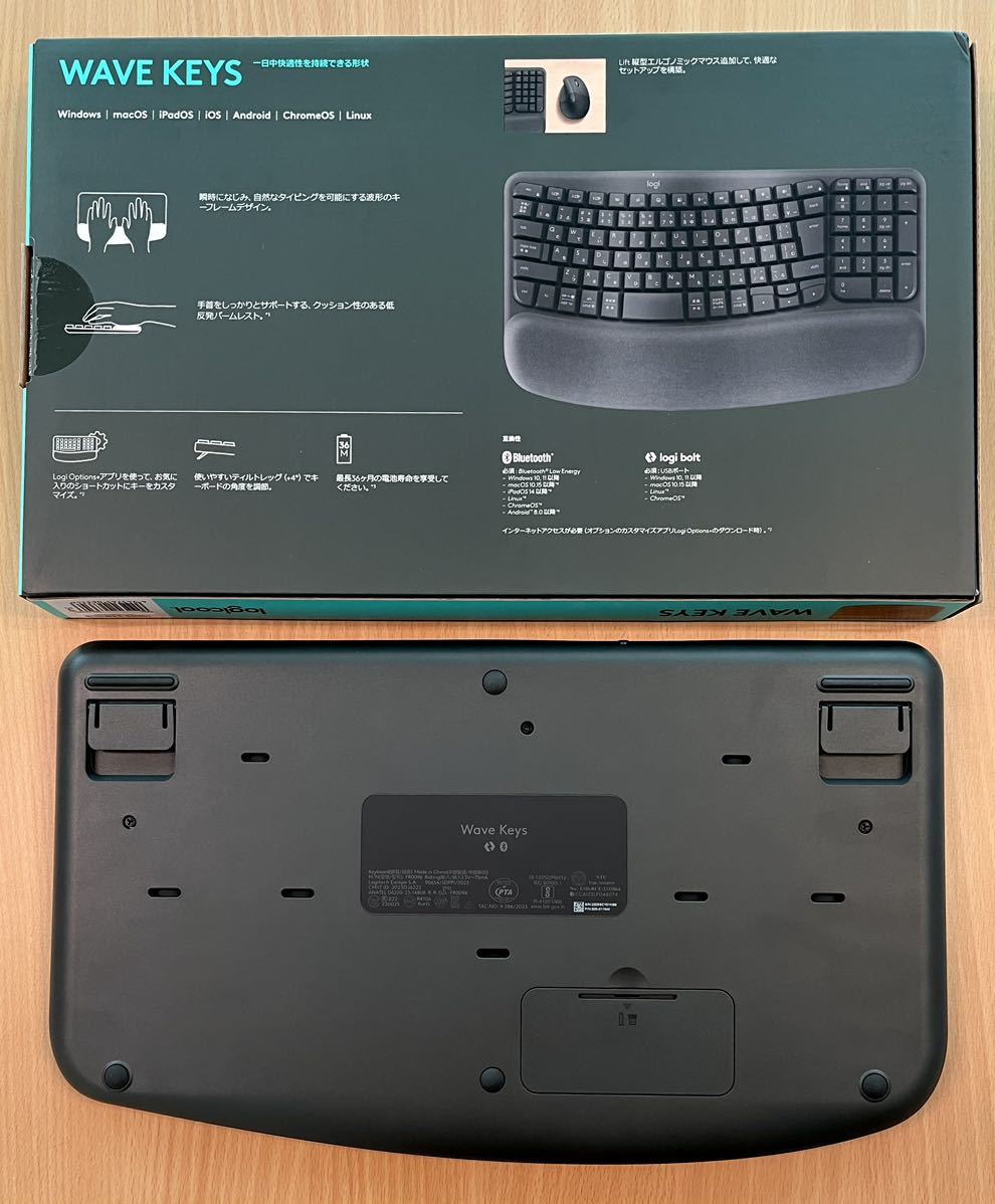 Yahoo!オークション - ロジクール WAVE KEYS K820 Logi Bolt Bluetooth...