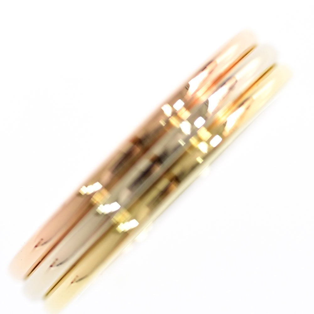 Yahoo!オークション - 1円 カルティエ トリニティセッティングリング・...