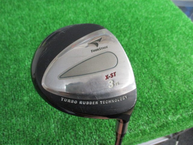 Yahoo!オークション - ツアーステージ TOURSTAGE X-ST 3W 15度 TOURSTA...