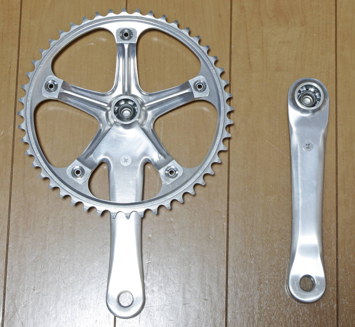 SHIMANO トラックバイク用クランク FC-7710 170mm 48T 厚歯 dura-ace track(クランク)｜売買されたオークション情報、yahooの商品情報をアーカイブ公開 ...