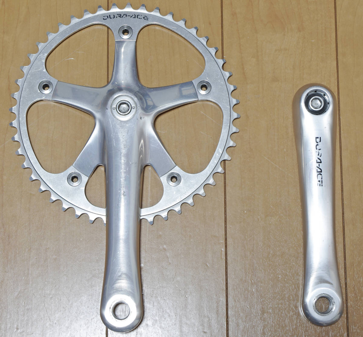 Yahoo!オークション - SHIMANO トラックバイク用クランク FC-7710 170m...