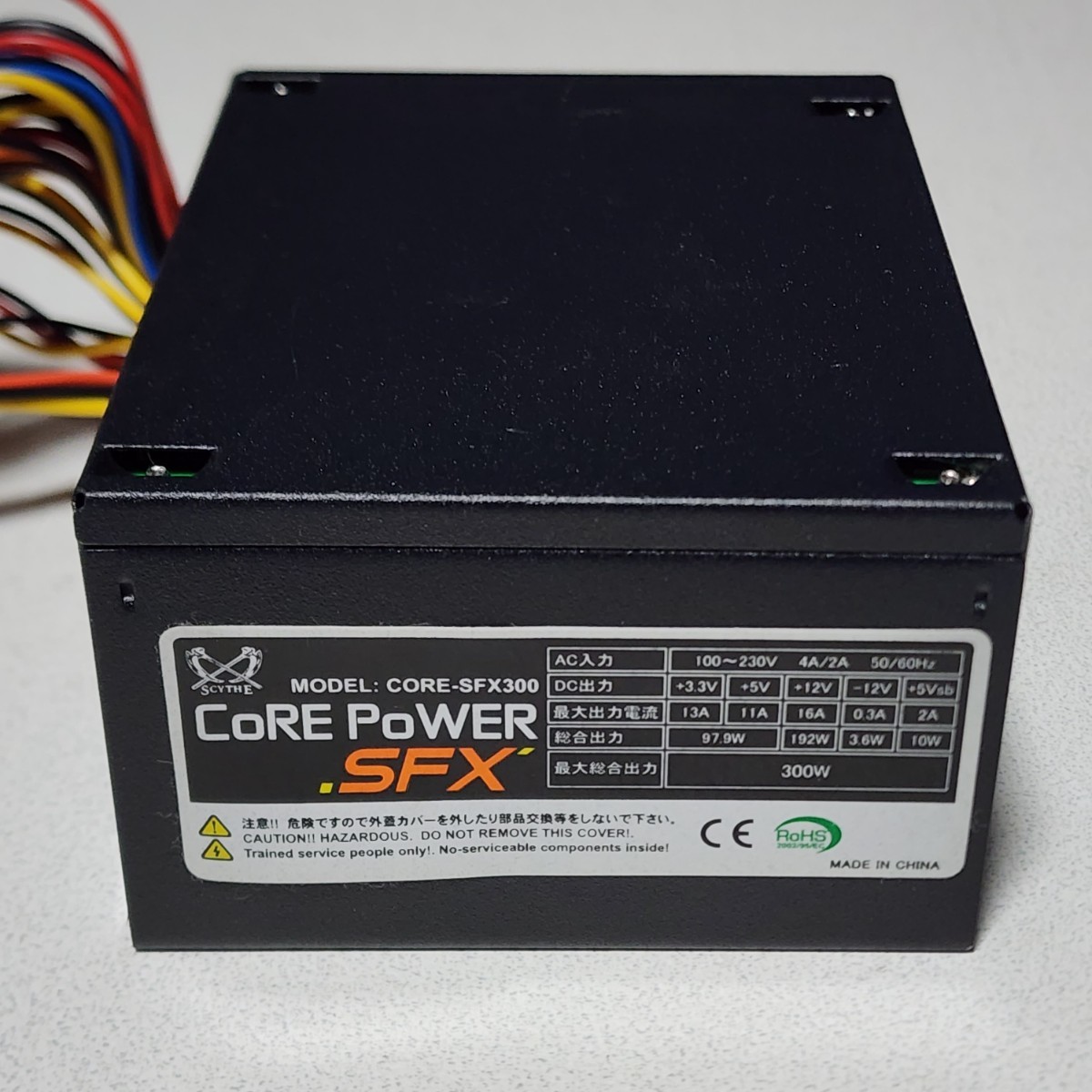 SCYTHE CORE-SFX300 300W SFX電源ユニット み PCパーツ(250W～)｜売買されたオークション情報、yahooの商品情報をアーカイブ公開 - オークファン ...