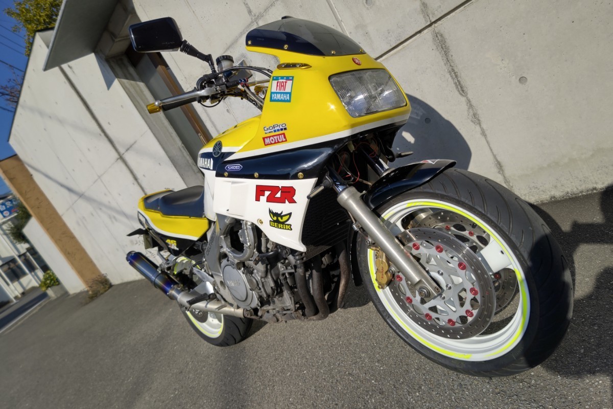 Yahoo!オークション - ヤマハ FZR1000 改 FZ750 仕様