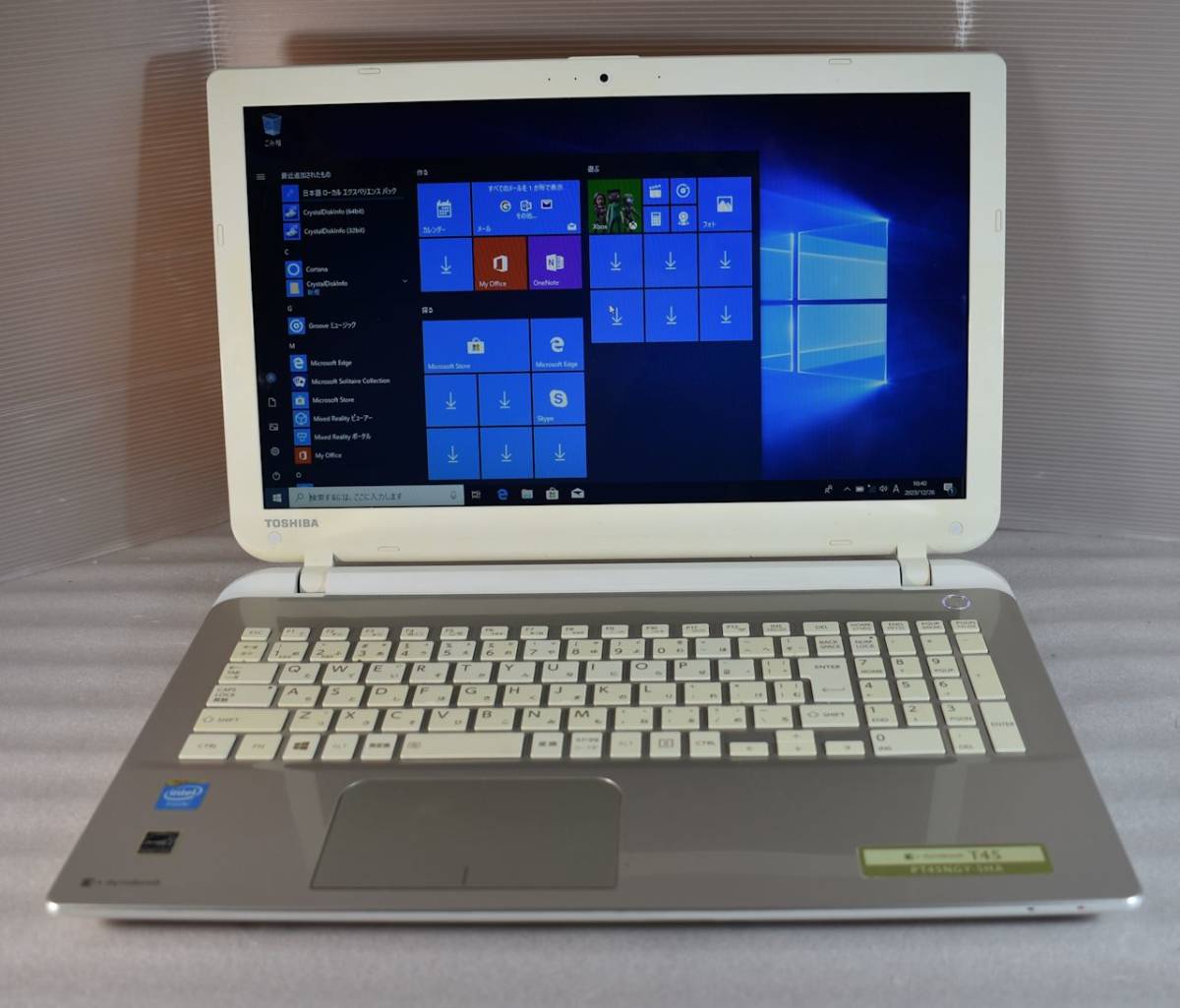 Yahoo!オークション - dynabook T45／NGY Dual 4GB 1TB Webカメラ 無...