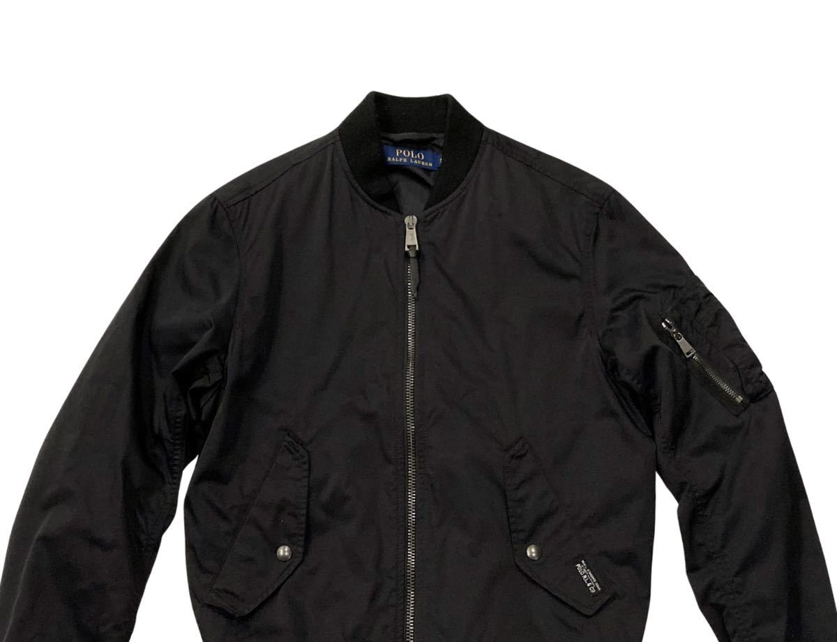 Yahoo!オークション - 【美品】POLO RALPH LAUREN MA-1 フライトジャケ...