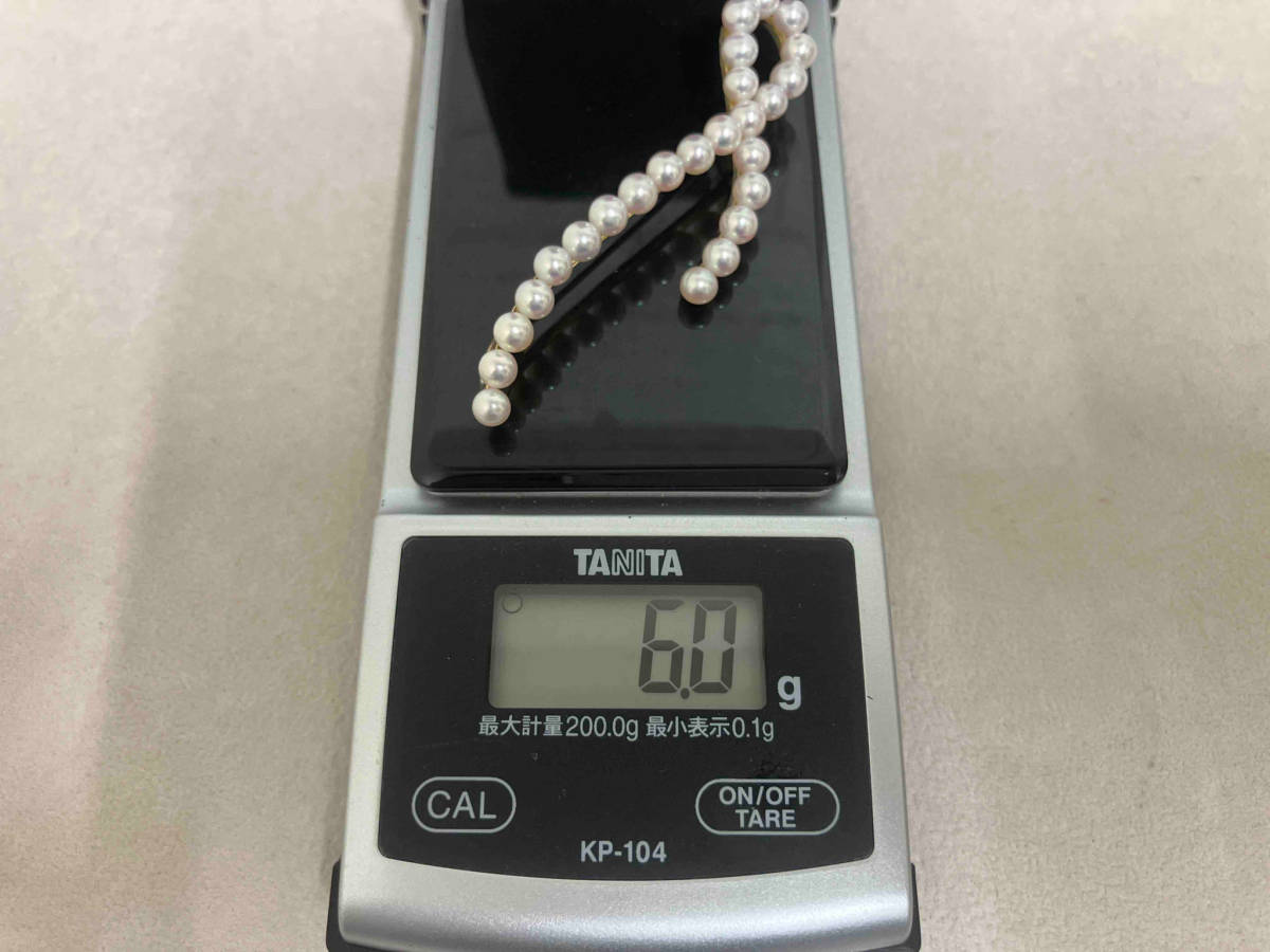 Yahoo!オークション - K14／真珠／パール約3mm珠25粒／ブローチ／ペン...