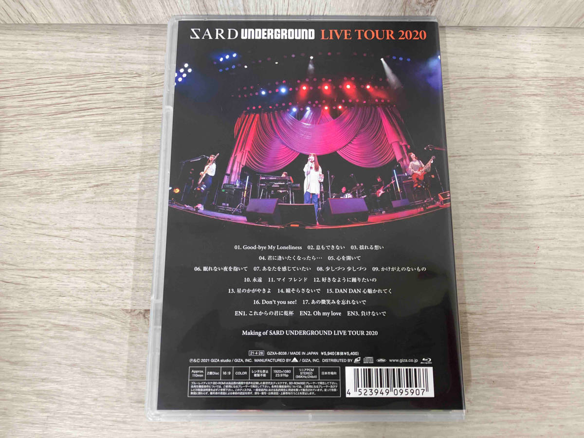 SARD UNDERGROUND LIVE TOUR 2020 Blu-ray Disc(J-POP)｜売買されたオークション情報、yahooの商品情報をアーカイブ公開 - オークファン ...