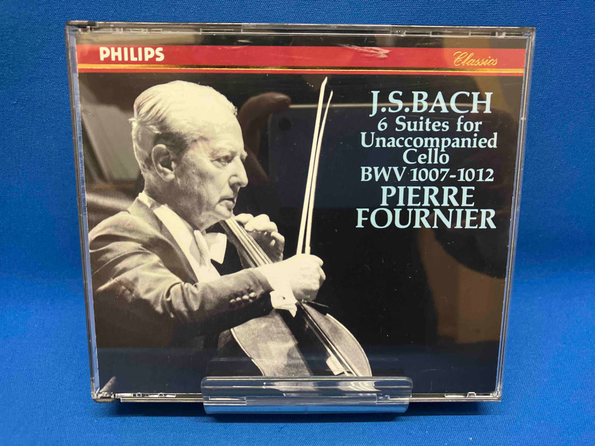 Yahoo!オークション - ピエール・フルニエ CD J.S.バッハ 無伴奏チェロ...