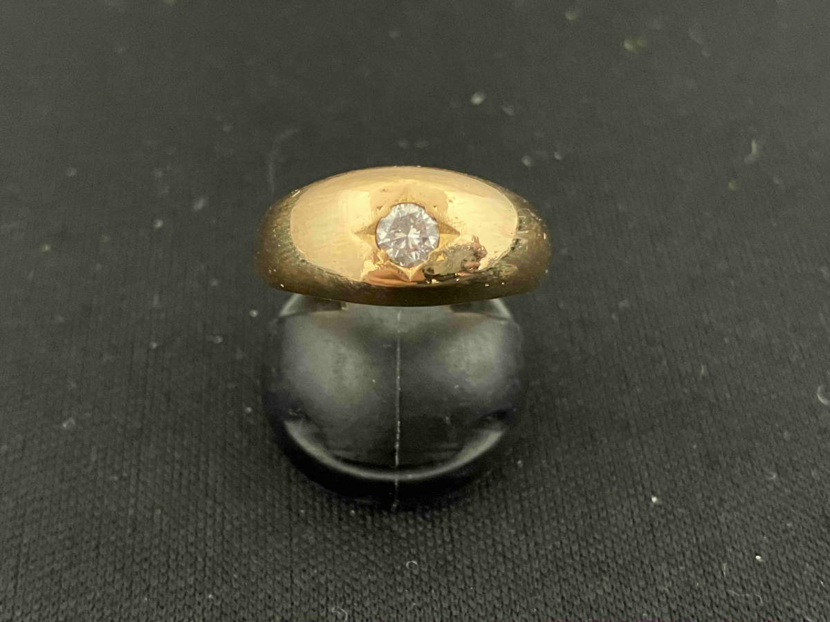 Yahoo!オークション - K18／D0.23ct／#12／8.1g／リング