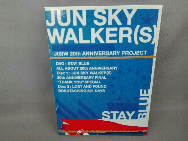 DVD JUN SKY WALKER S 20th ANNIVERSARY NEW&LAST DVD STAY BLUE~ALL ABOUT 20th ANNIVERSARY~(ジャパニーズ ...