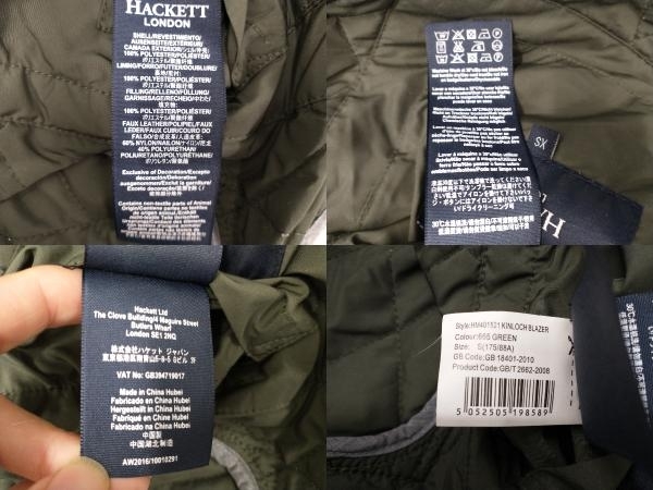 Yahoo!オークション - HACKETT LONDON/ハケットロンドン/キルティング...