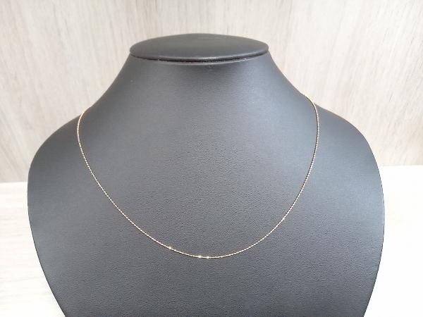 Yahoo!オークション - 【繊細なK18ネックレス】K18 /1.5g/イエローゴー...