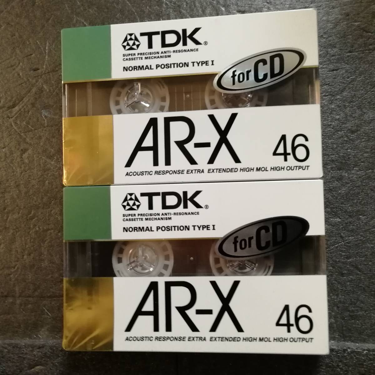 Yahoo!オークション - 未開封 カセットテープ TDK AR-X 46分 2本セット