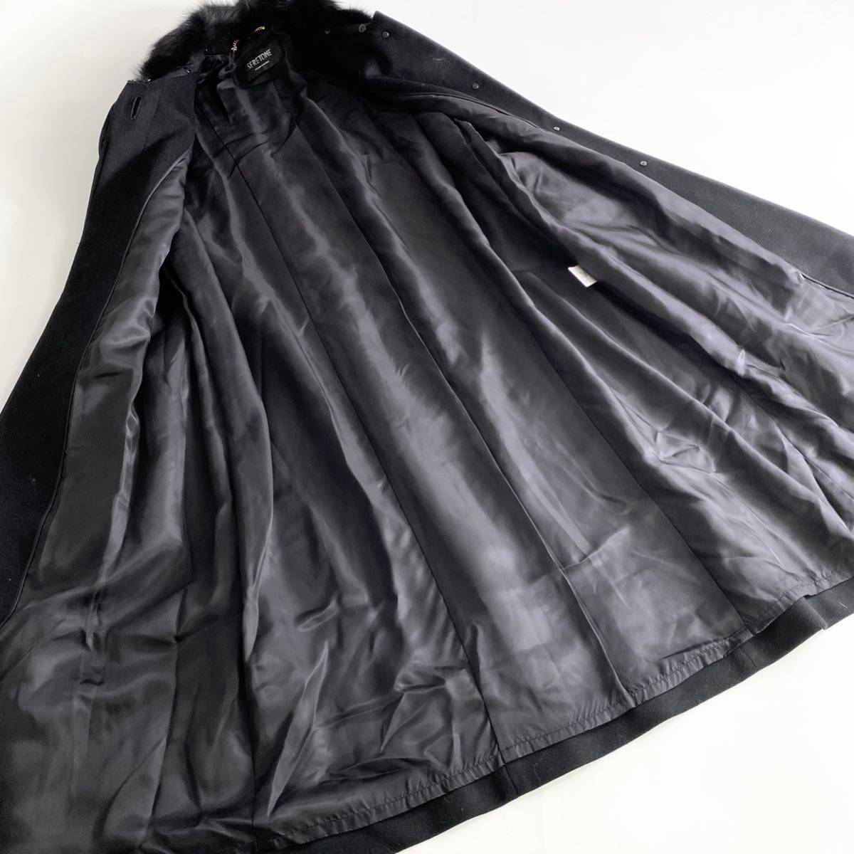 Yahoo!オークション - L22-11《最高級毛皮》フォックスファー襟 SERETO...