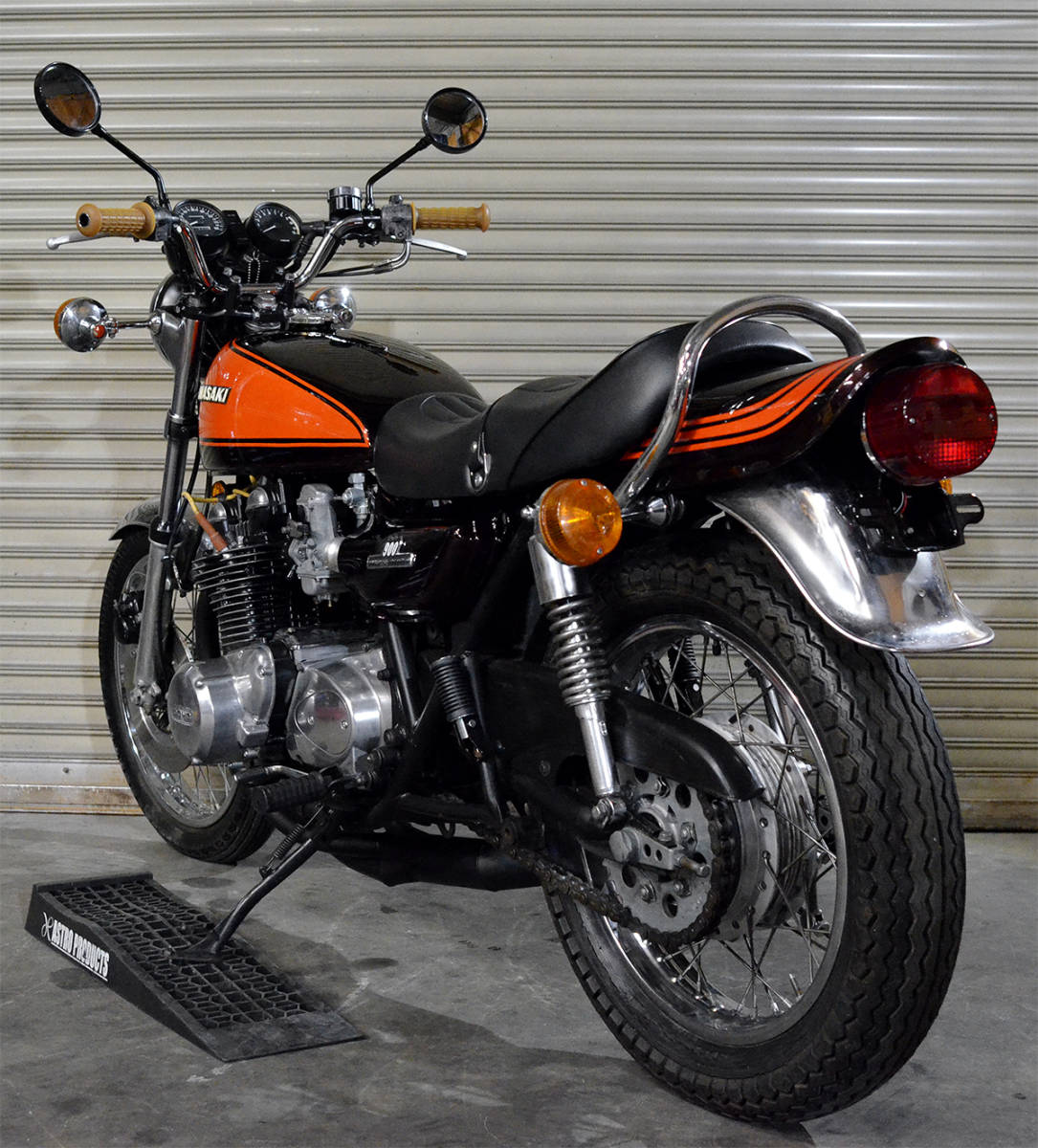 Yahoo オークション 1975型 Kawasaki Kz900 Super4 ブラックエンジン