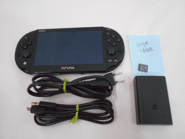 PSVITA2000 ブラック Ver3.73 アダプタ付 メモリーカード16GBセット 品(PS Vita本体)｜売買されたオークション情報、yahooの商品情報をアーカイブ公開 ...