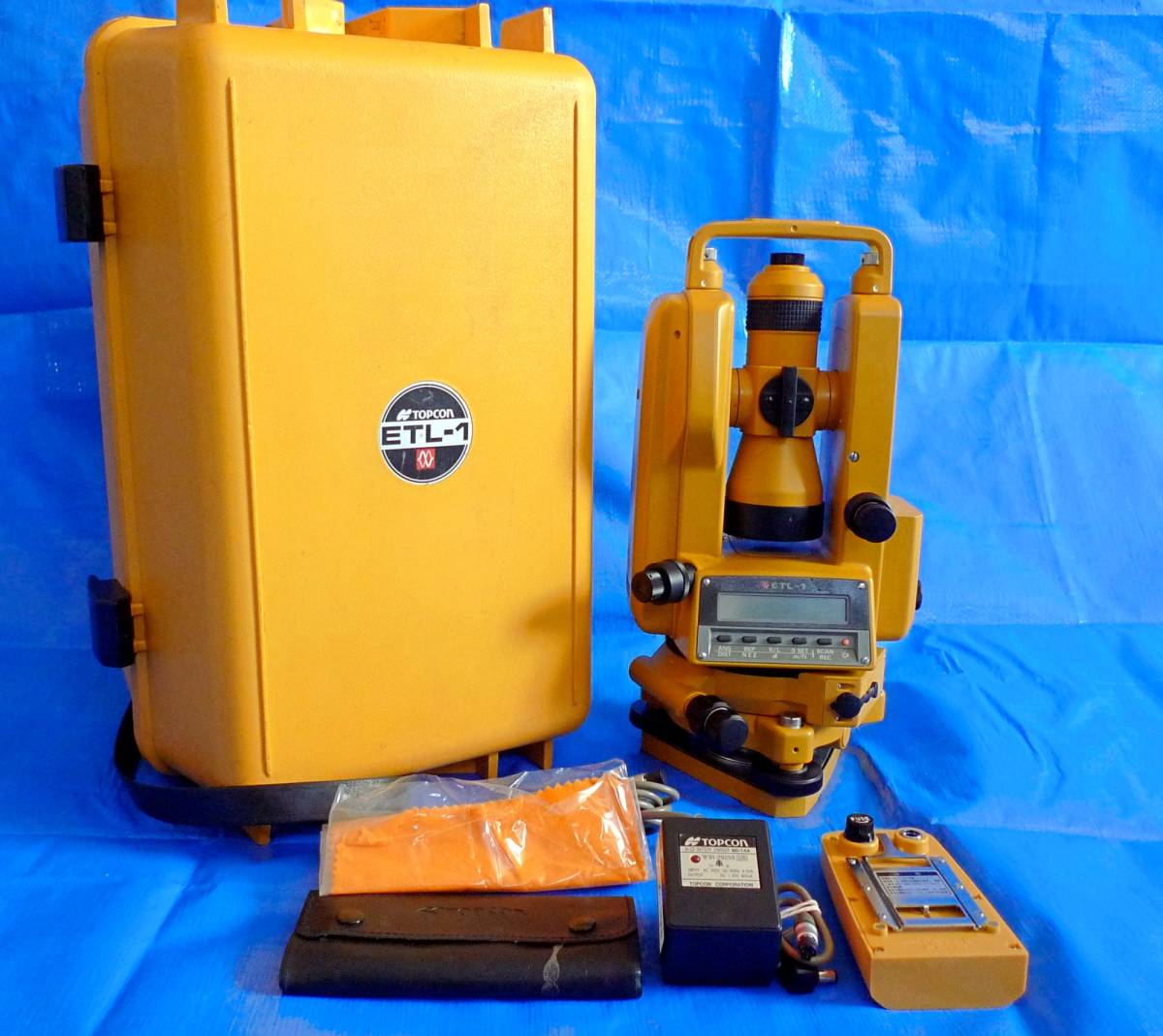 Yahoo!オークション - TOPCON ETL-1 トプコン デジタルセオドライト 美...