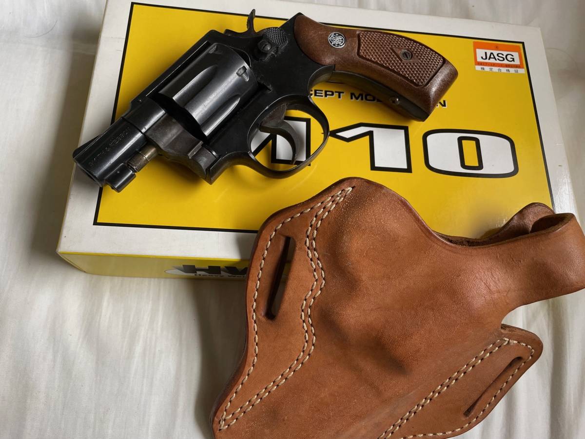 Yahoo!オークション - コクサイ S&W M10 2インチ HW DeSantisレザーホ...