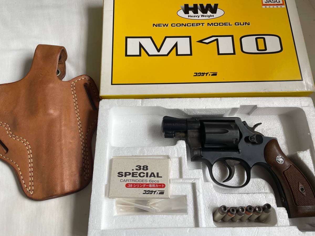 Yahoo!オークション - コクサイ S&W M10 2インチ HW DeSantisレザーホ...