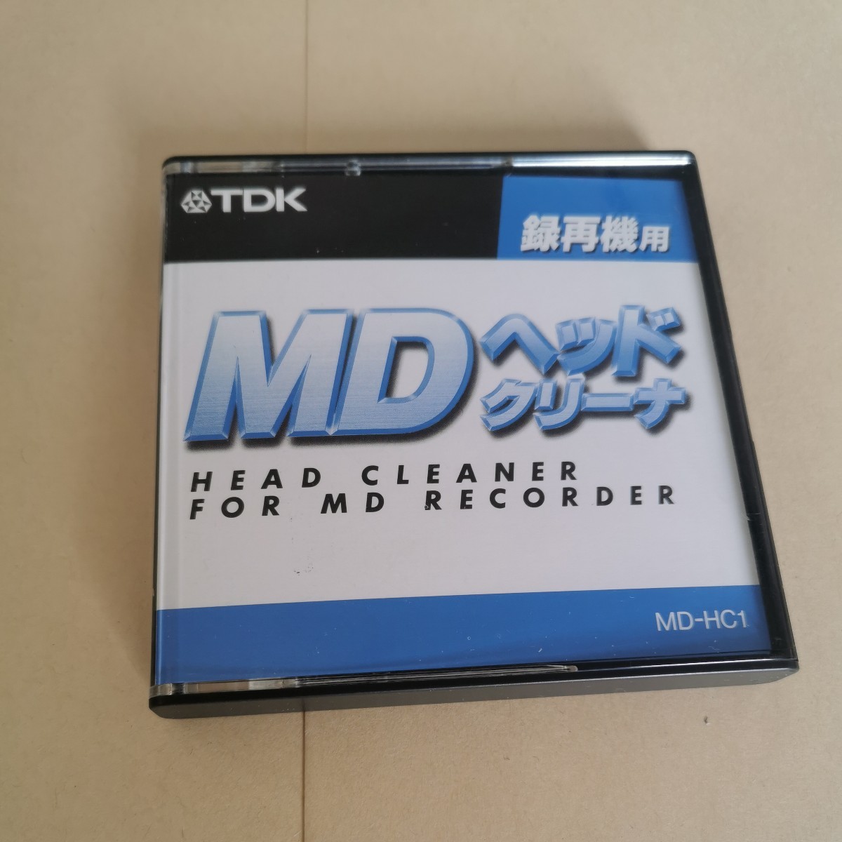 Yahoo!オークション - TDK レンズクリーナー MD ヘッドクリーナー 録再...